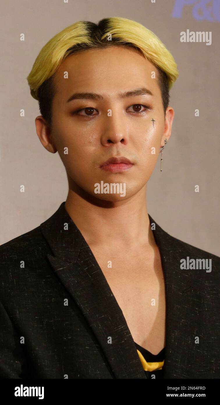 South Korean artist Kwon Ji-yong, also name G-Dragon, poses after ...