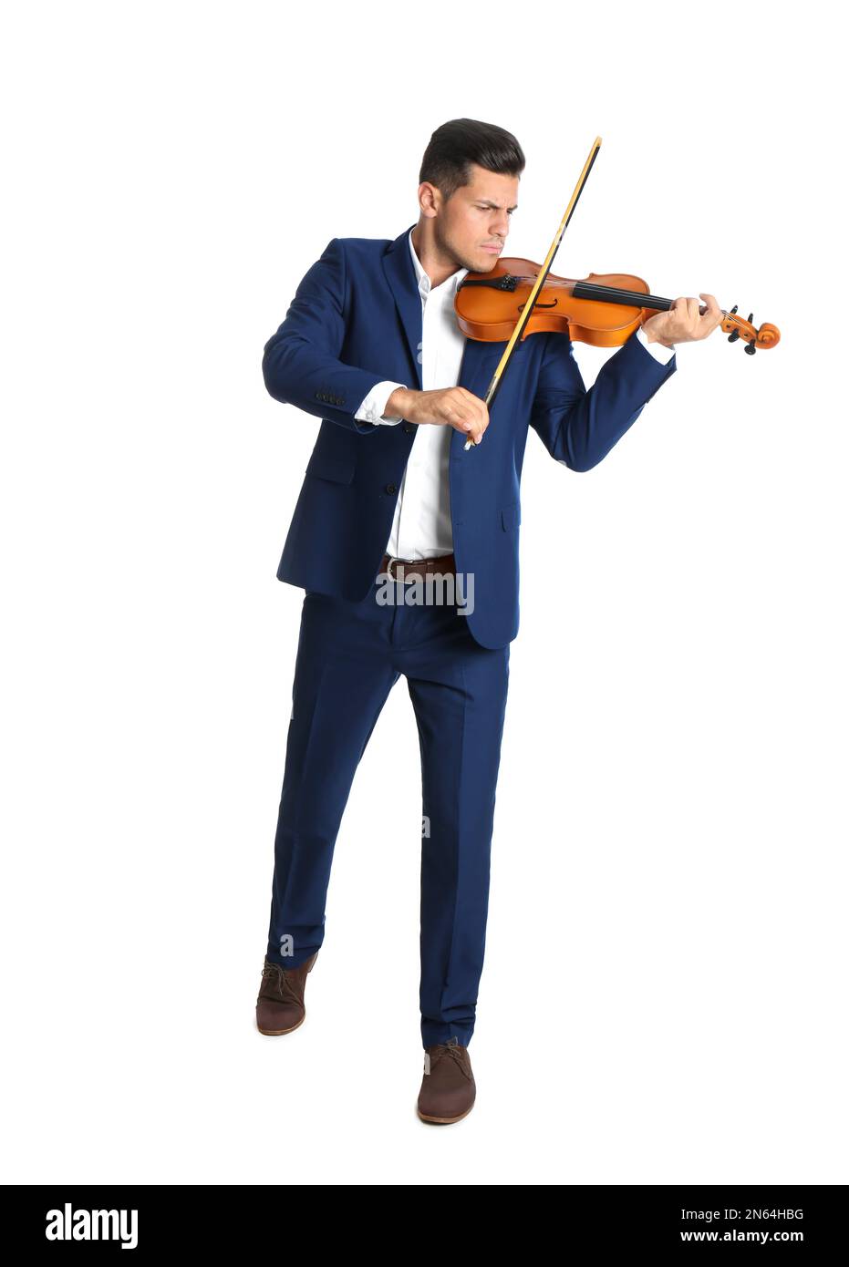 Full portrait violin player hi-res stock photography and images - Alamy