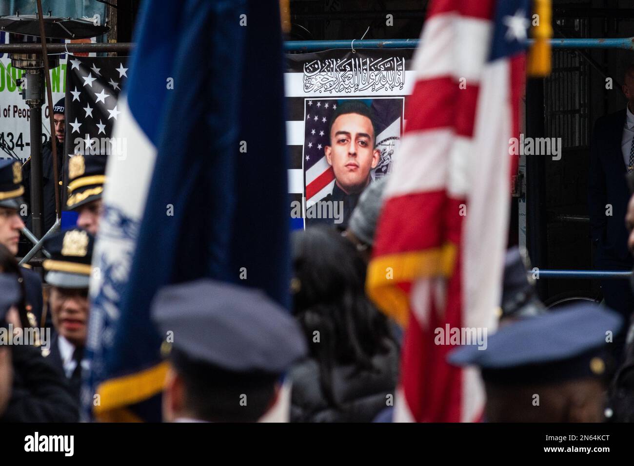 A photo of NYPD Officer Adeed Fayaz, who was killed during a robbery ...