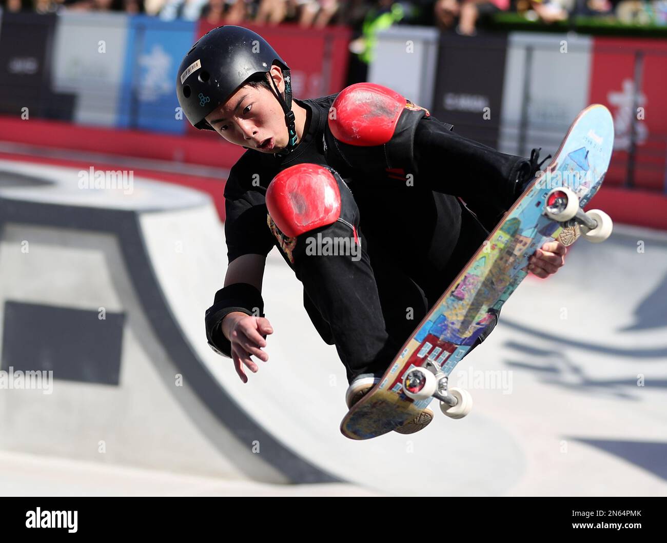 Sharjah, United Arab Emirates (UAE). 9th Feb, 2023. Wu Bowen of China ...