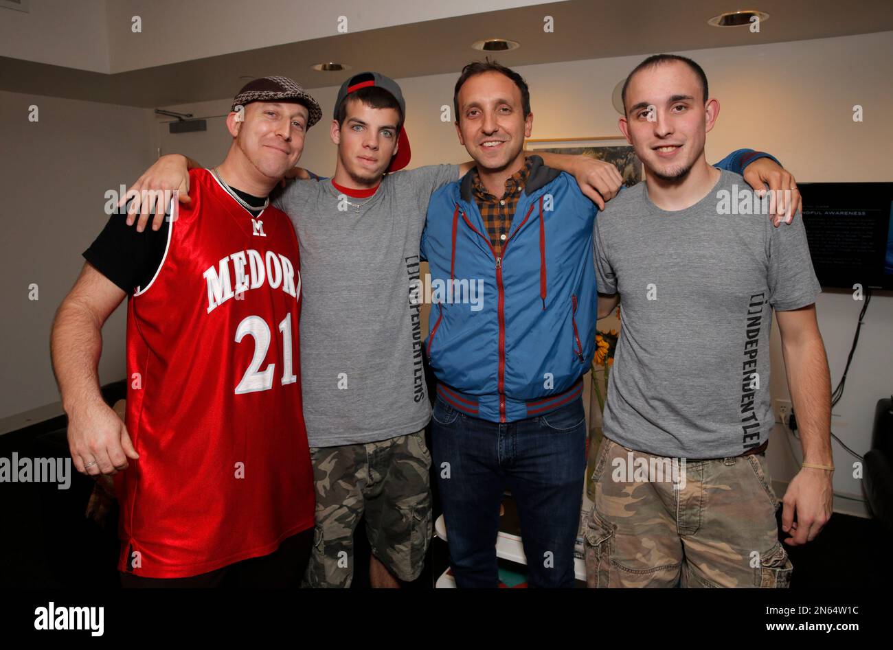 Director Davy Rothbart, Zack Fish, Beachside Films' Michael Clark and ...