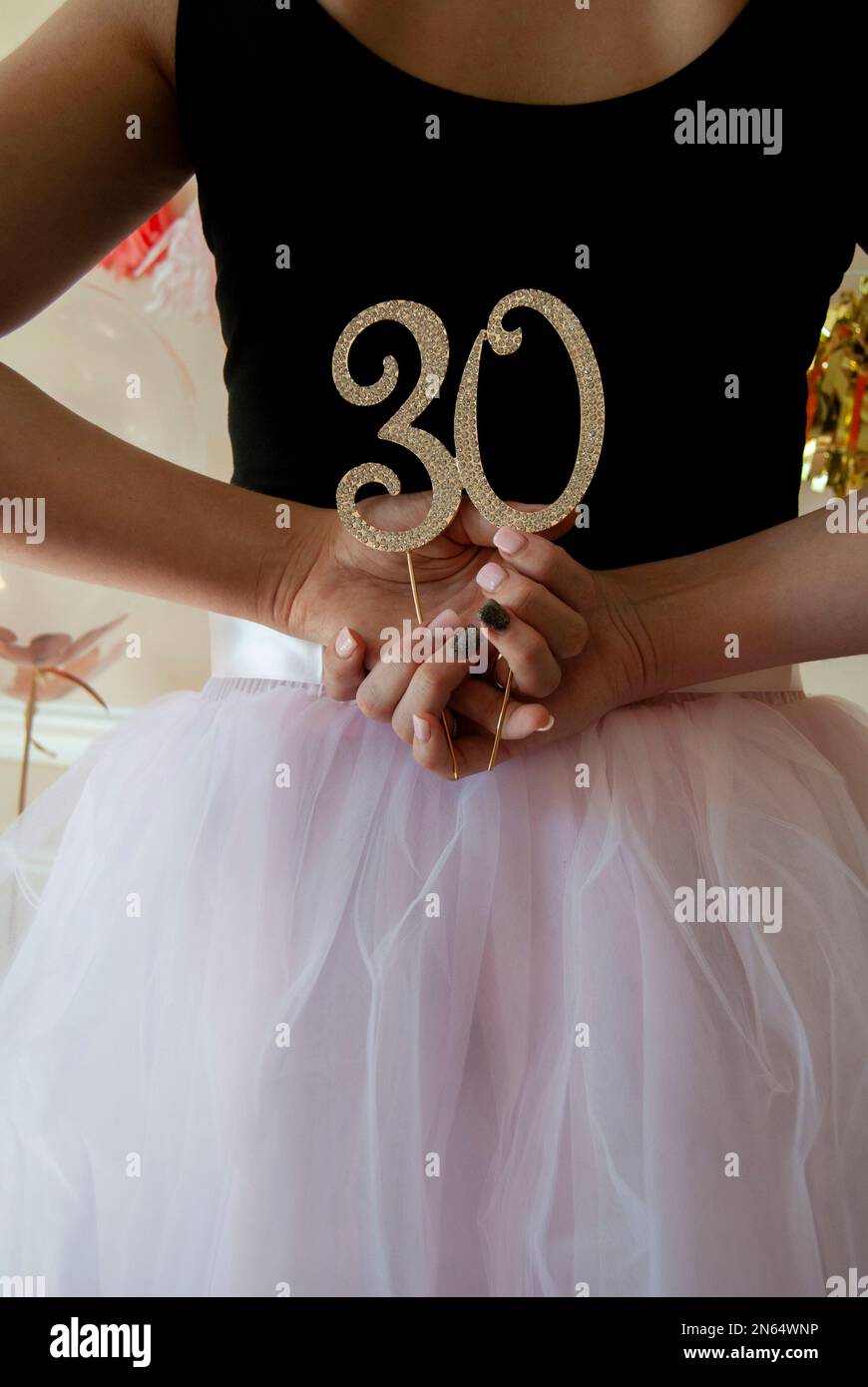 Birthday 30 years Celebration party celebrate Stock Photo - Alamy