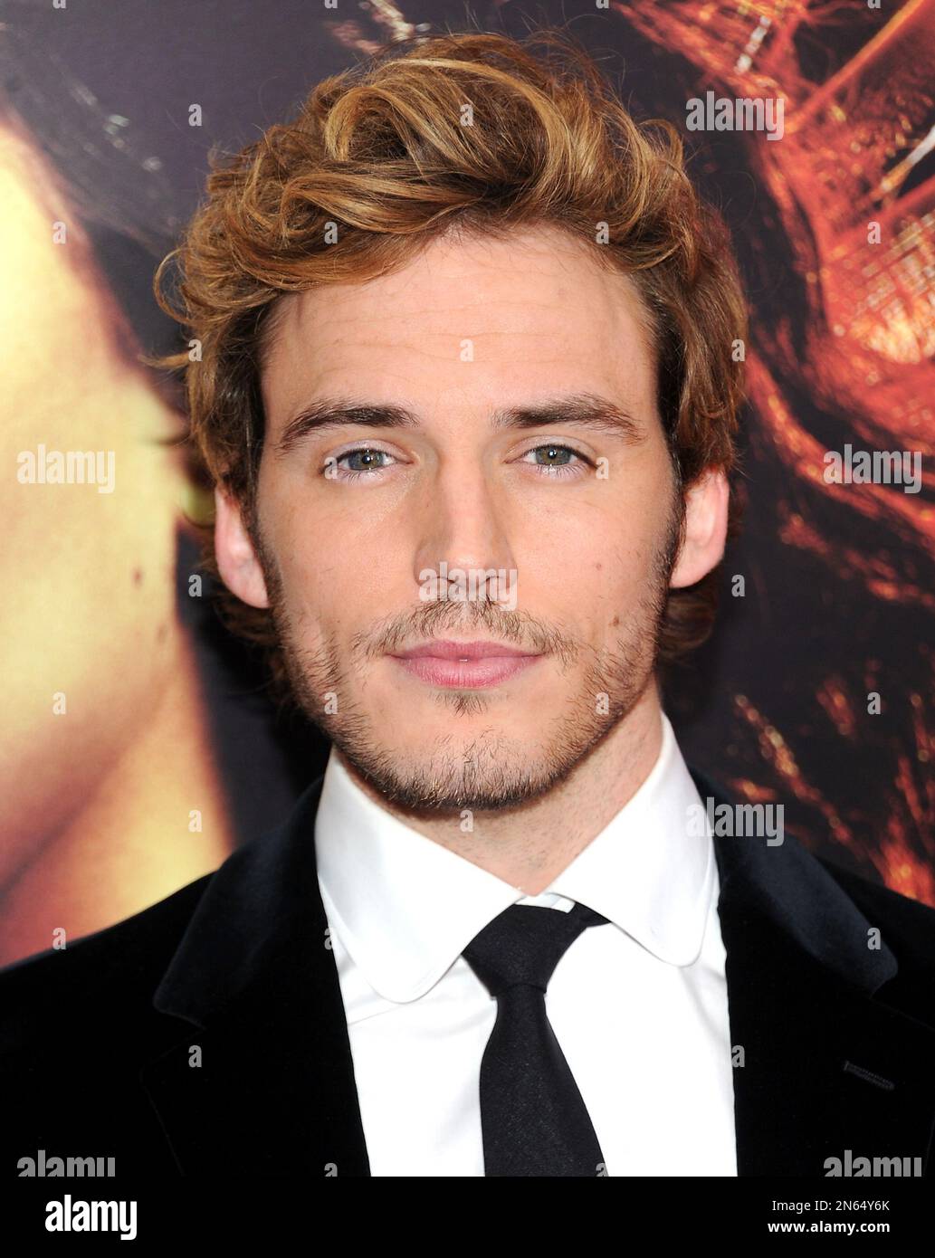 Actor Sam Claflin attends a special screening of "The Hunger Games ...