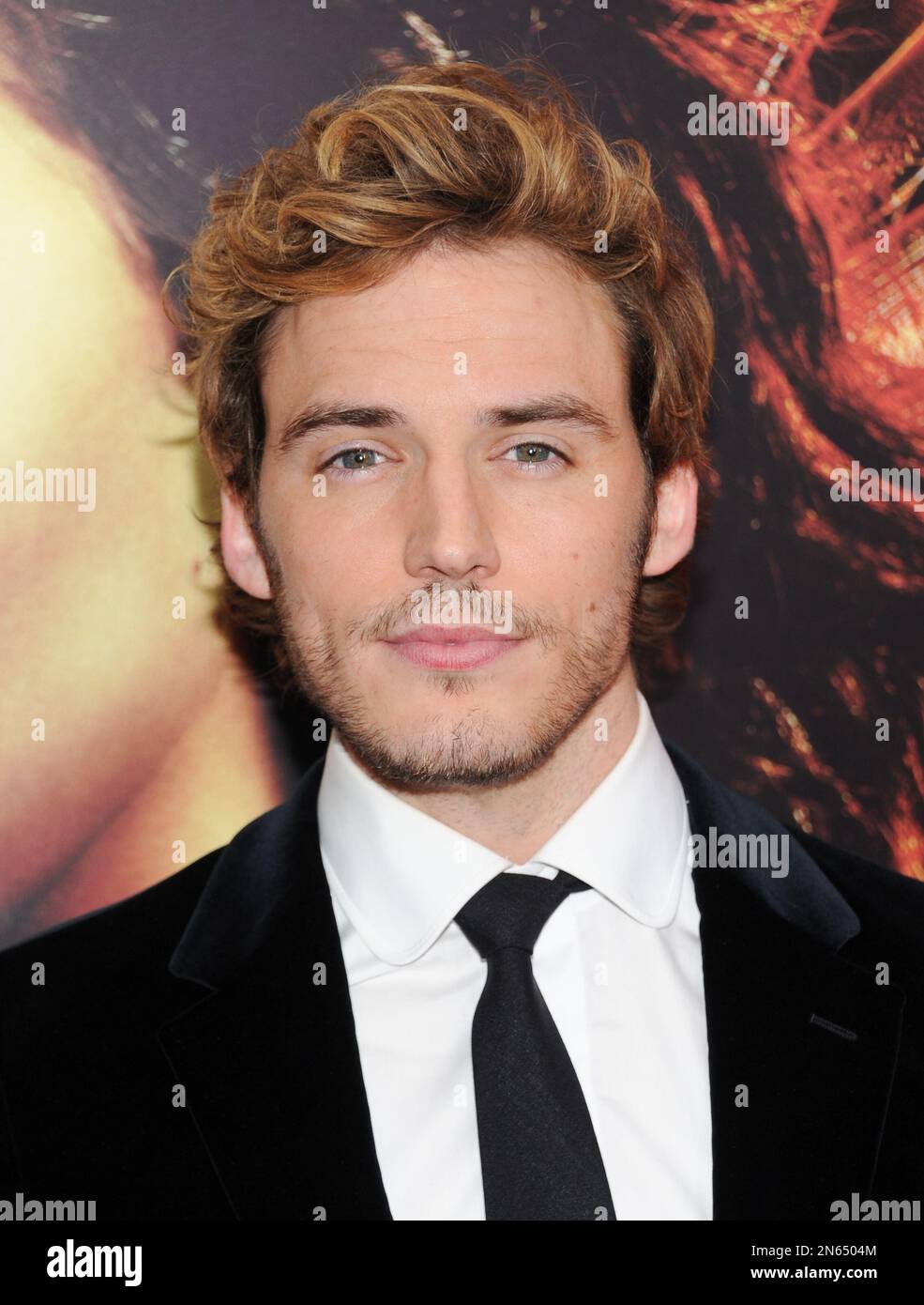 Actor Sam Claflin attends a special screening of "The Hunger Games ...