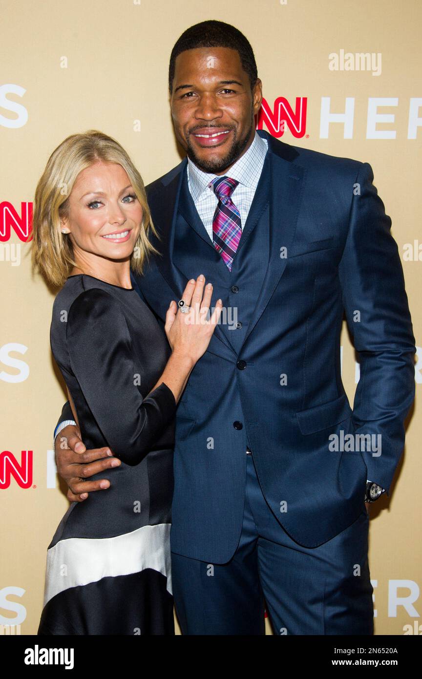 Kelly Ripa and Michael Strahan attend CNN Heroes: An All-Star Tribute ...