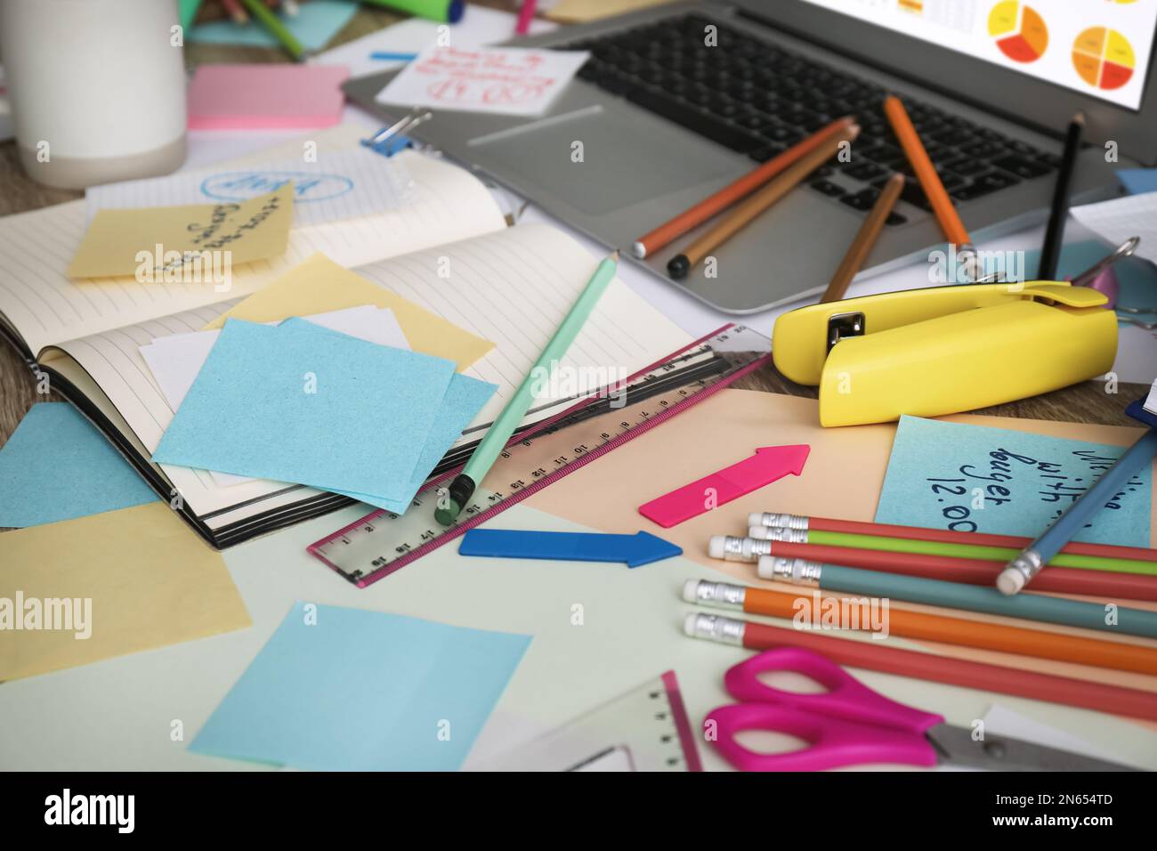 Mess notes hi-res stock photography and images - Alamy