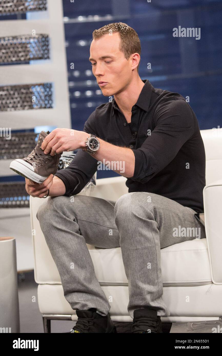 DJ Skee on set during filming of SKEE Live on Tuesday November 19, 2013 ...