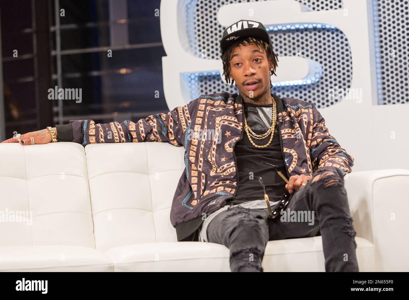 Wiz Khalifa On Couch