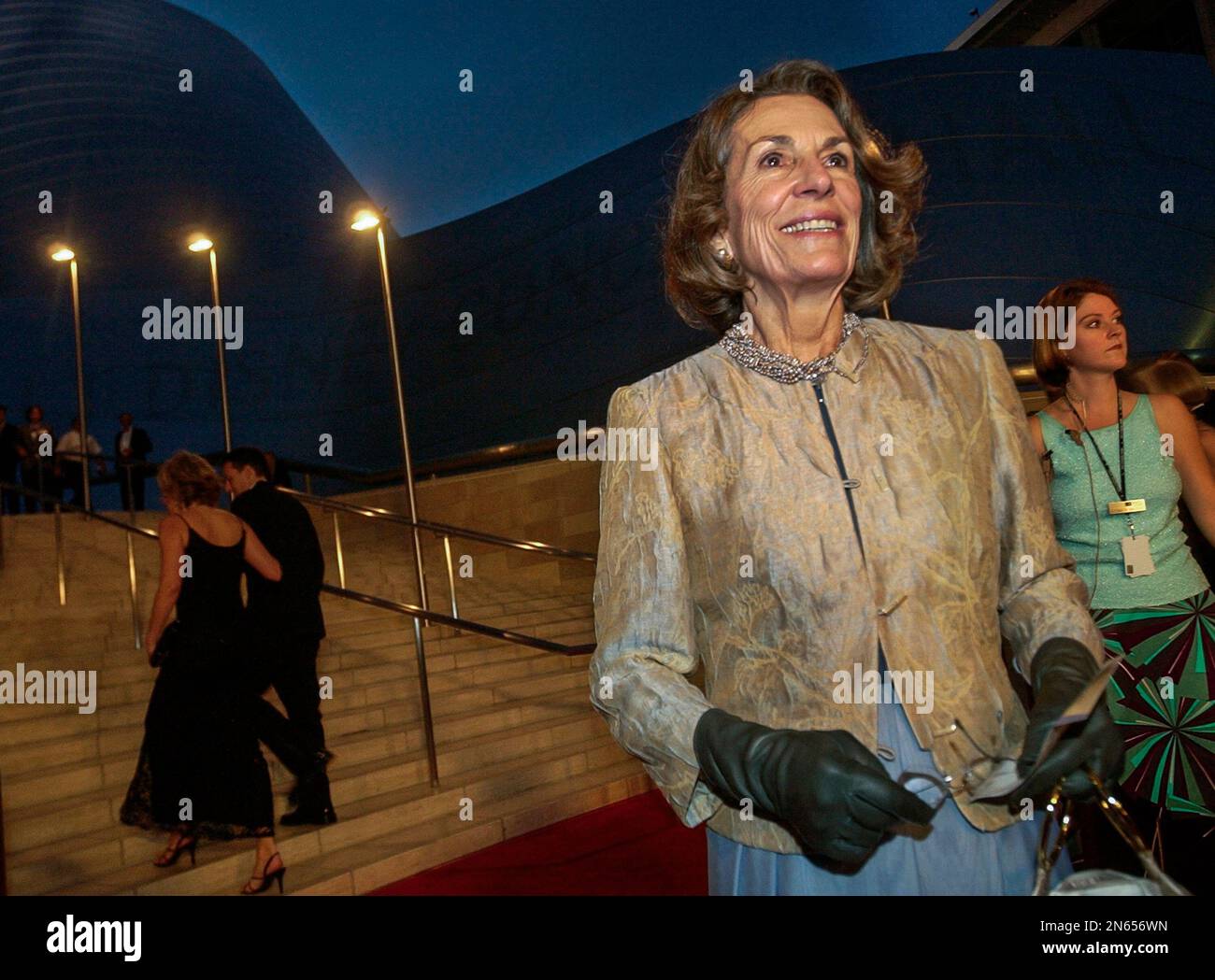 FILE - In this Oct. 23, 2003 file photo, Diane Disney Miller poses for ...