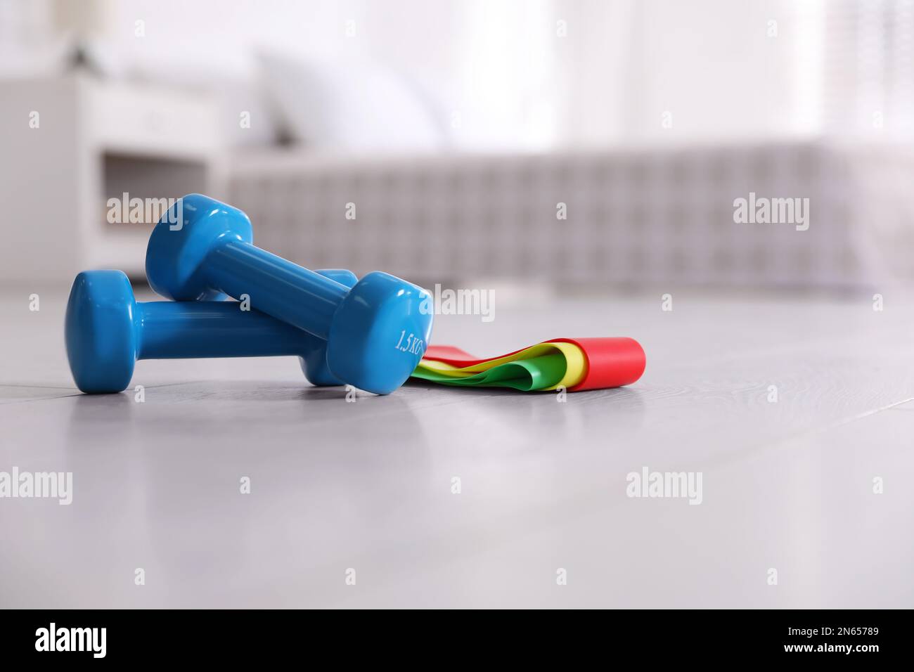 Dumbbells muscle strength resistance weight hi-res stock photography ...
