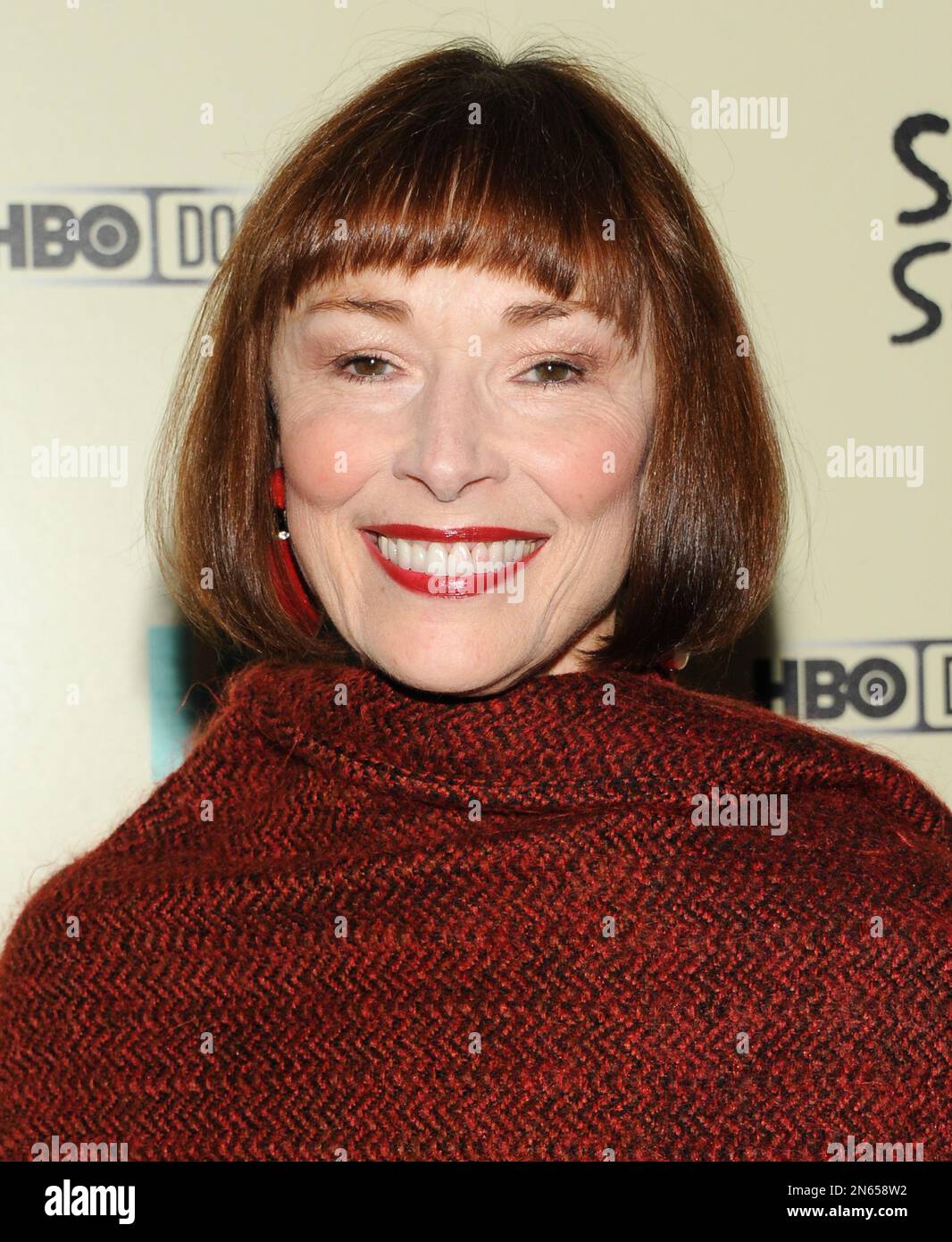 Actress Karen Akers attends the premiere of HBO's "Six By Sondheim" at ...