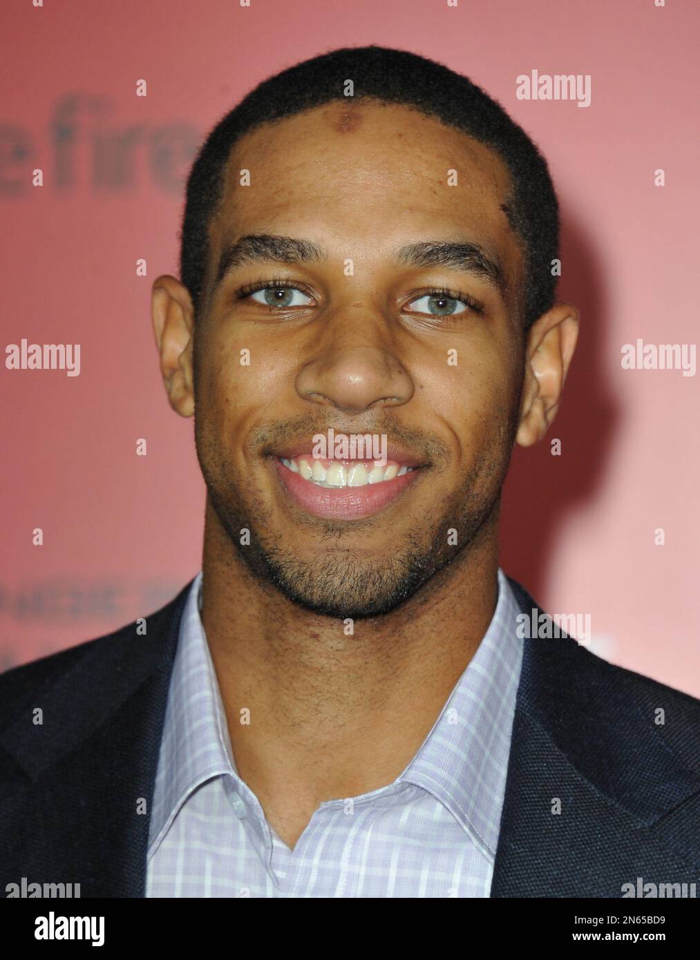 Xavier Henry arrives at the Los Angeles premiere of "The Hunger Games: Catching Fire" at Nokia ...