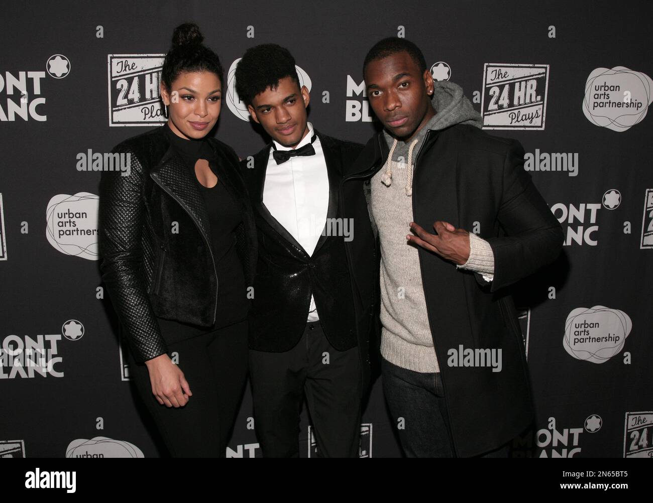 From left, singer Jordin Sparks, writer Devin Mojica and comedian Jay ...