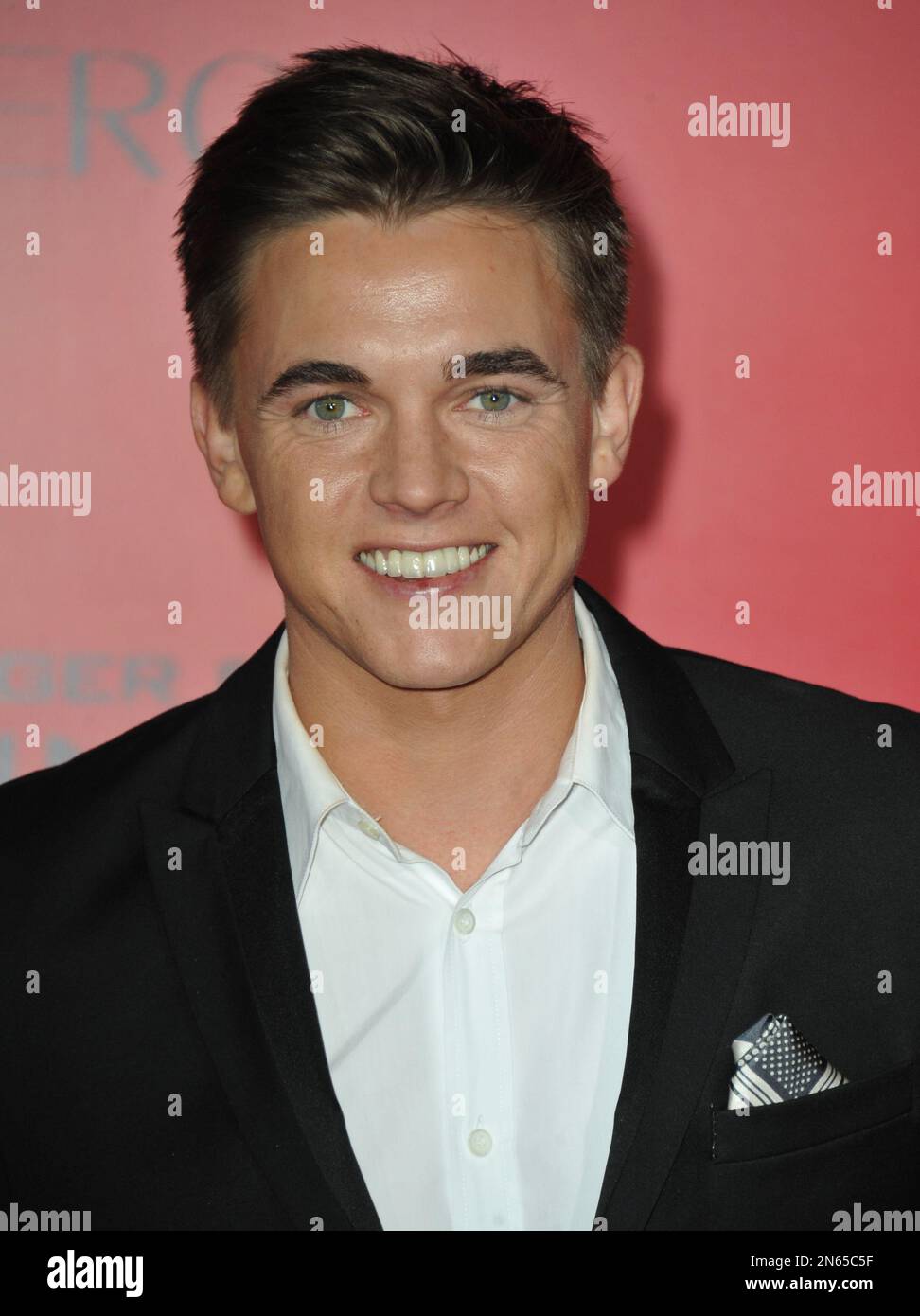 Jesse McCartney arrives at the Los Angeles premiere of "The Hunger ...