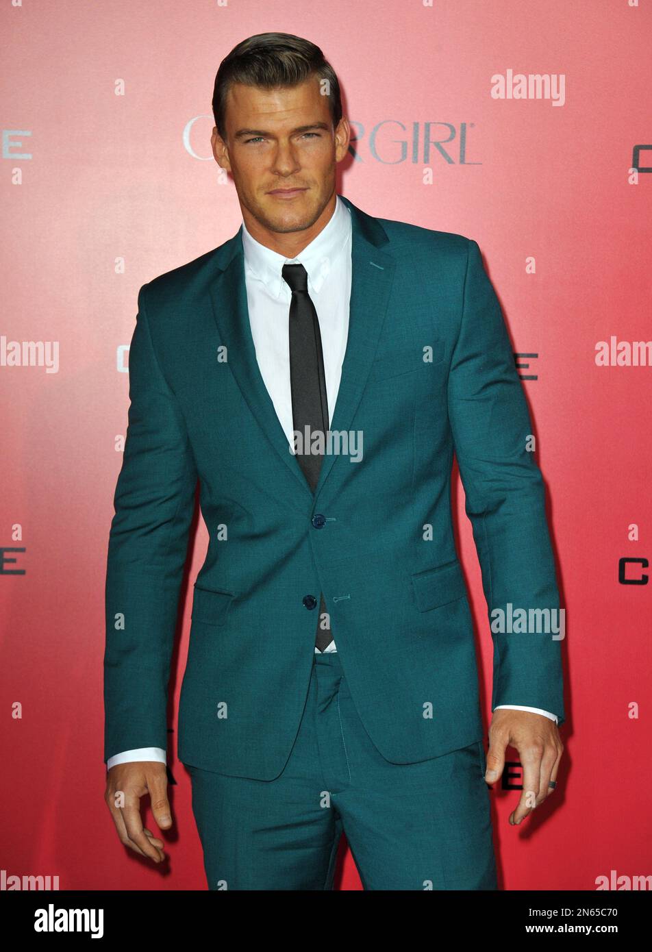 Alan Ritchson arrives at the Los Angeles premiere of "The Hunger Games ...