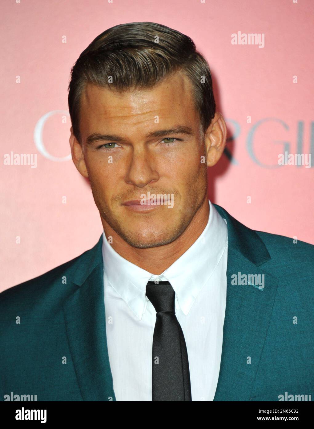 Alan Ritchson arrives at the Los Angeles premiere of "The Hunger Games ...