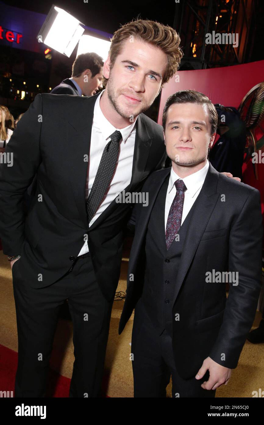 IMAGE DISTRIBUTED FOR LIONSGATE - Liam Hemsworth and Josh Hutcherson ...