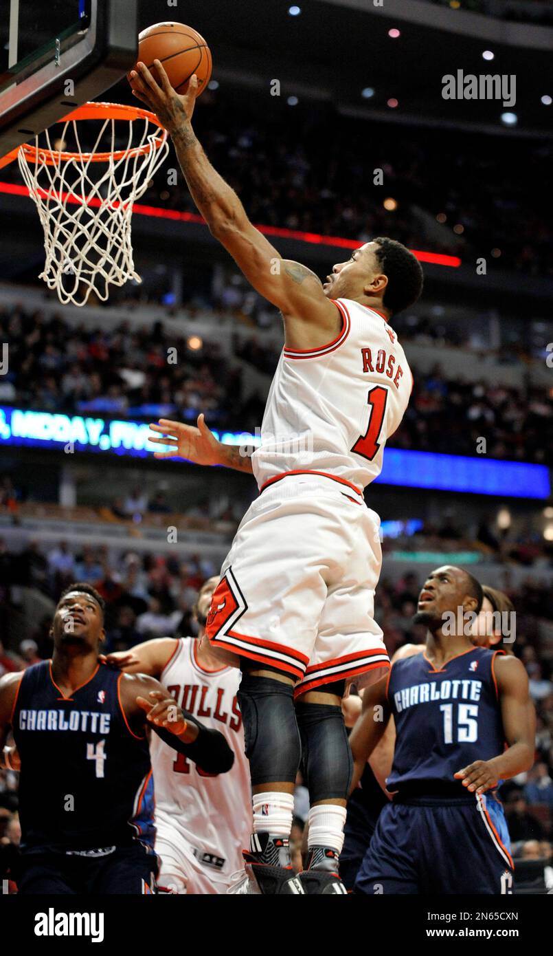 Chicago Bulls Derrick Rose Dunking