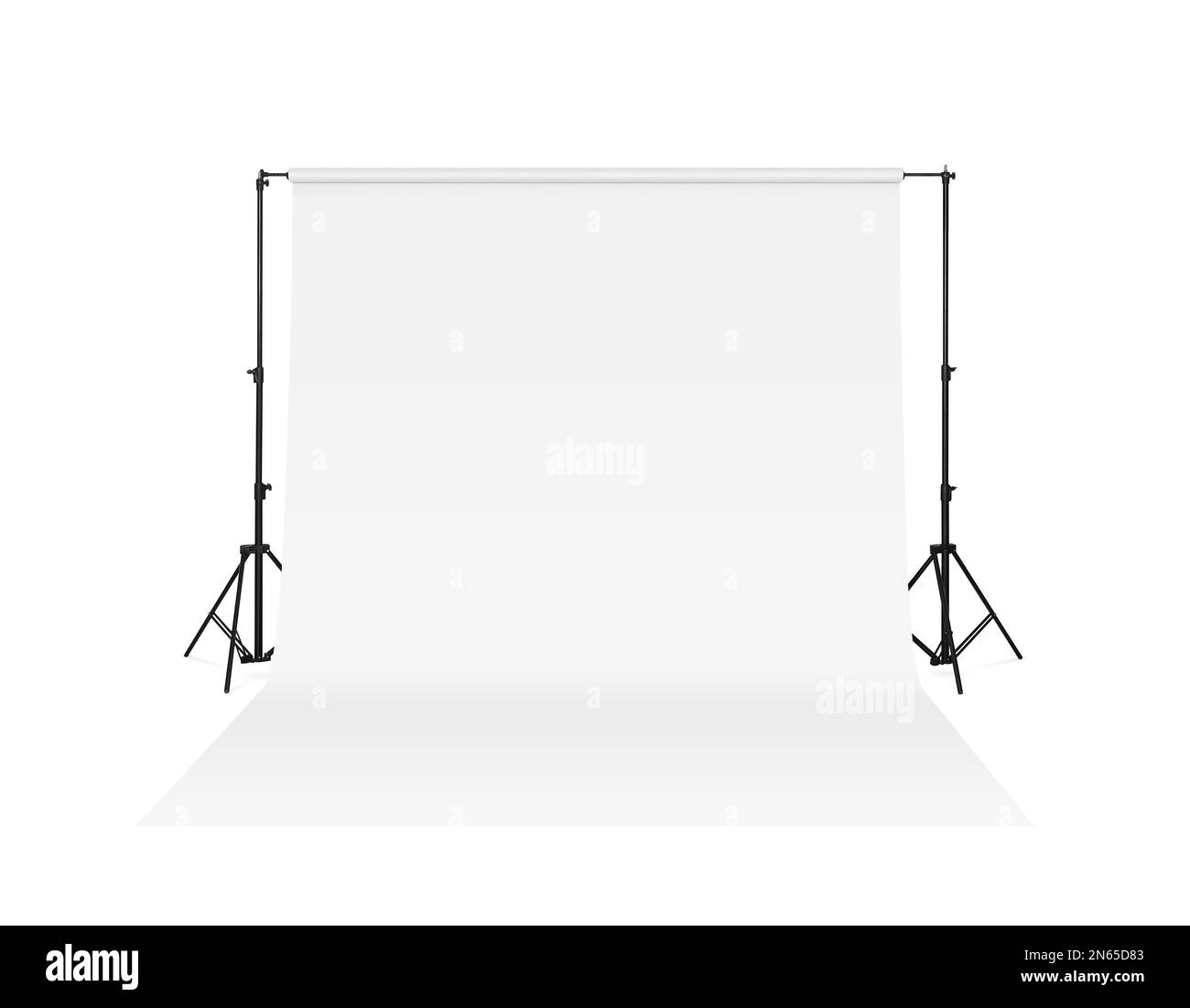 Modern photo background isolated on white. Professional studio ...