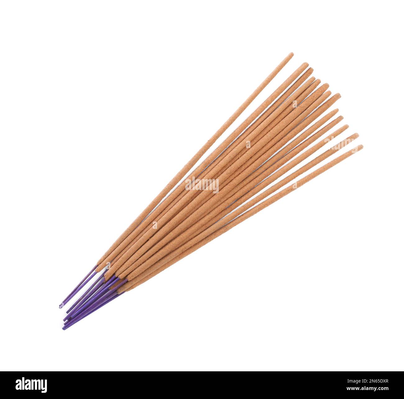 Many aromatic incense sticks on white background Stock Photo - Alamy