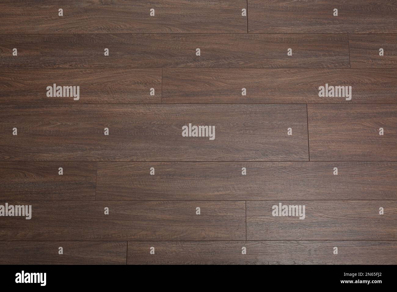 Clean wooden laminate as background, top view. Floor covering Stock ...
