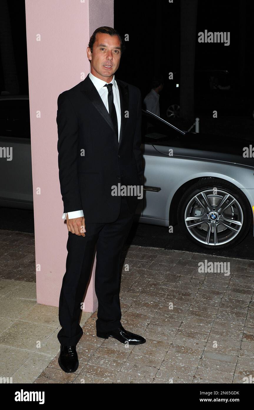 Gavin Rossdale arrives for the Chris Evert Pro-Celebrity Tennis Classic ...
