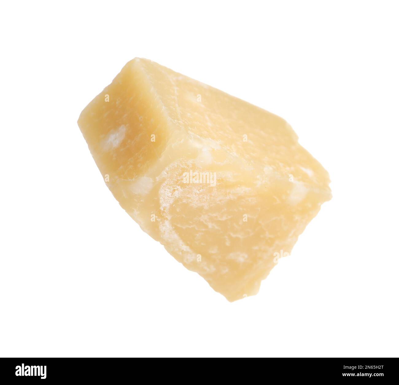 Piece of delicious parmesan cheese isolated on white Stock Photo - Alamy