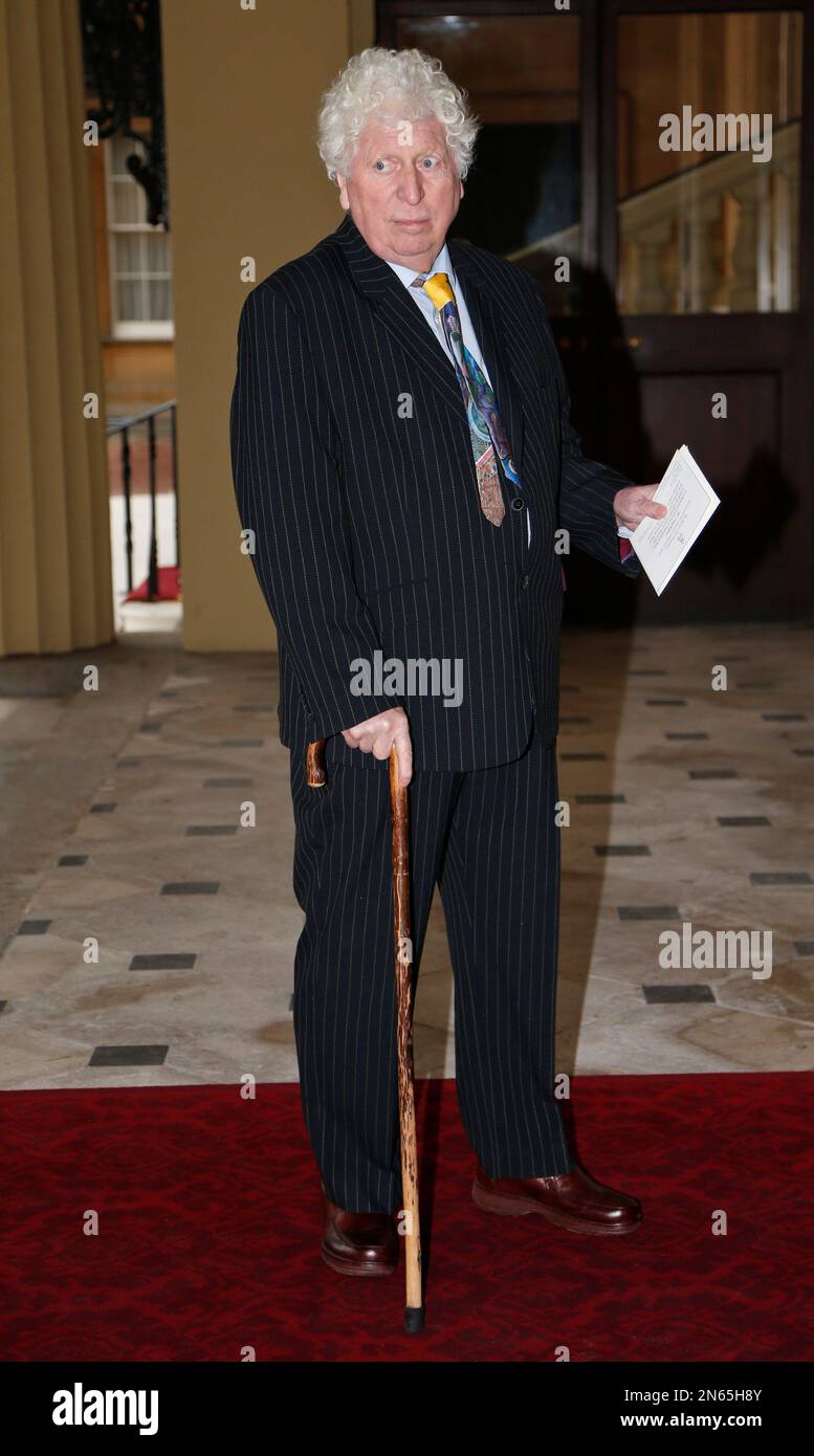 British actor Tom Baker, the fourth incarnation of the Doctor role in ...