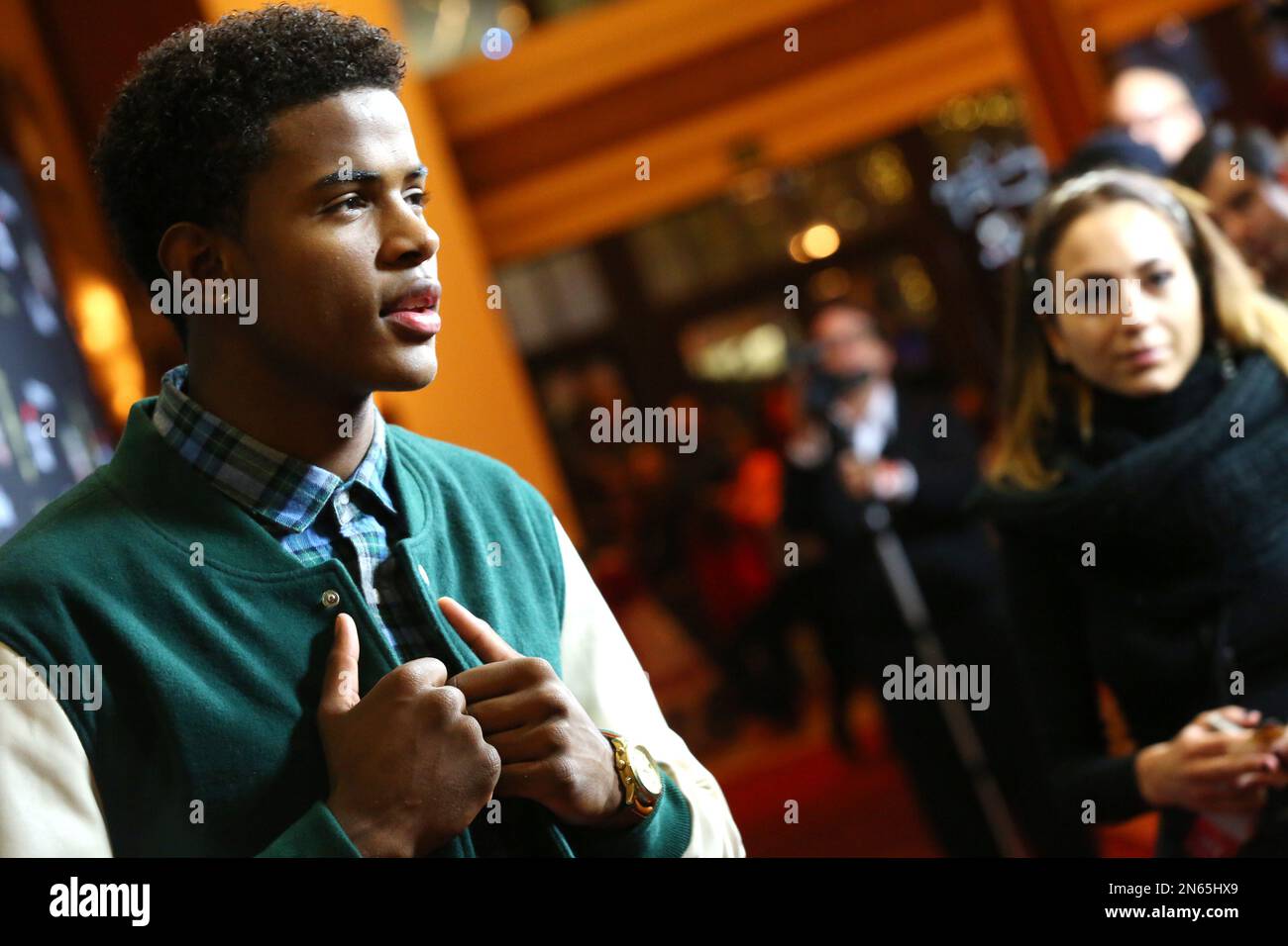 Trevor Jackson arrives at The Grove's 11th Annual Christmas Tree ...