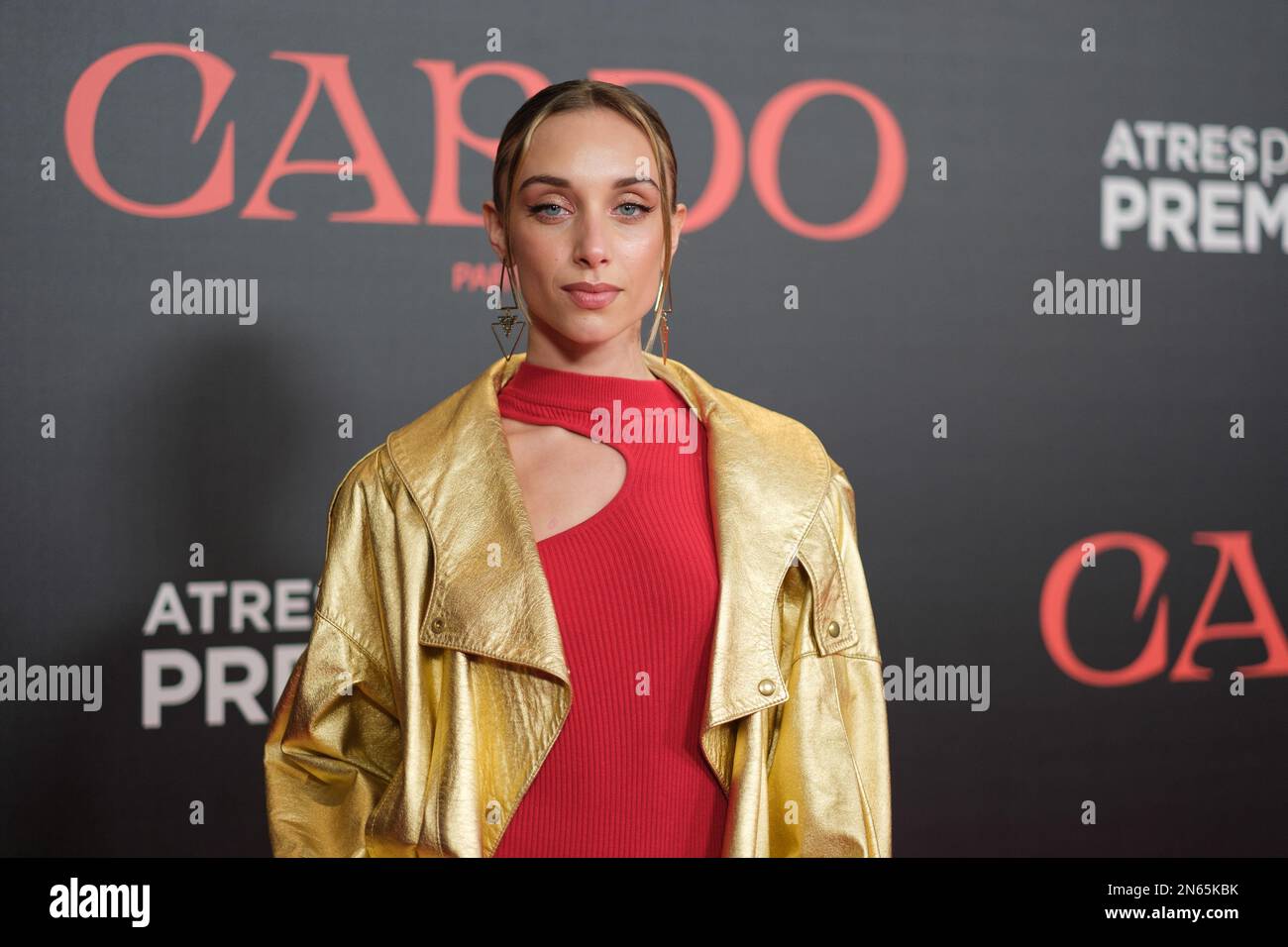 Madrid, Spain. 09th Feb, 2023. Monica Mara attends the second season ...