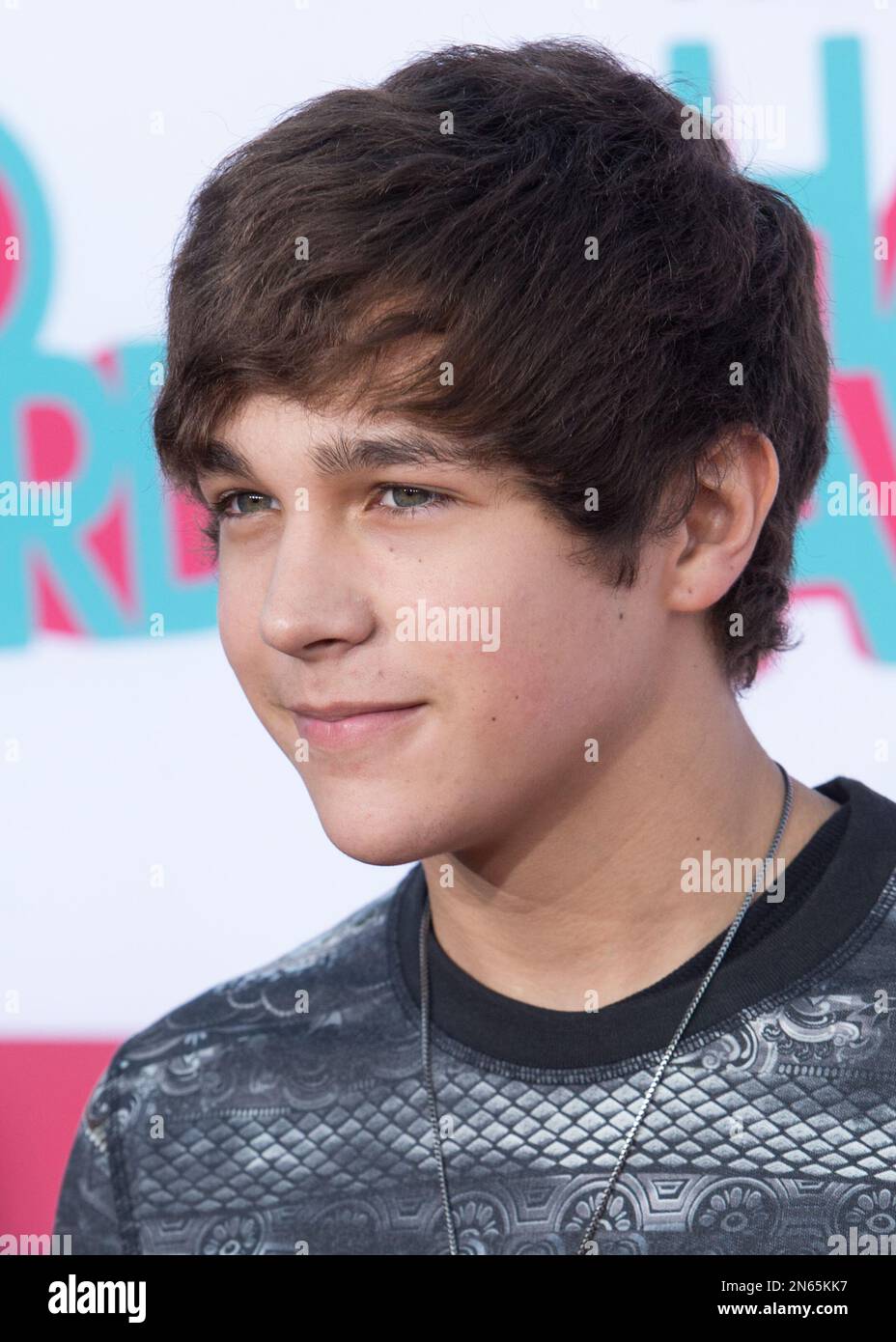 Singer Austin Mahone arrives at the 5th Annual TeenNick HALO Awards at ...
