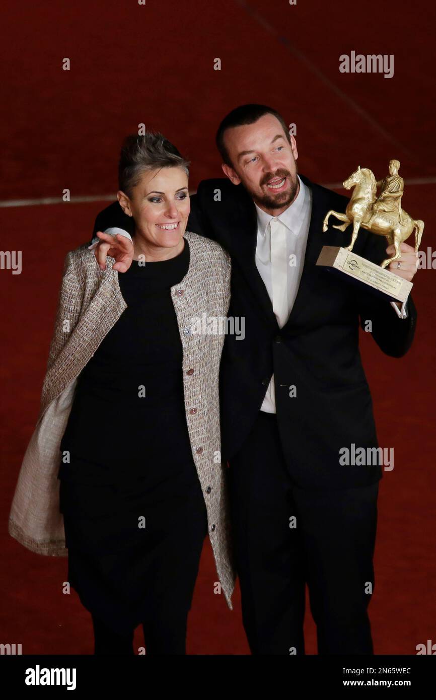 Director Alberto Fasulo, right, and his wife and producer Nadia ...