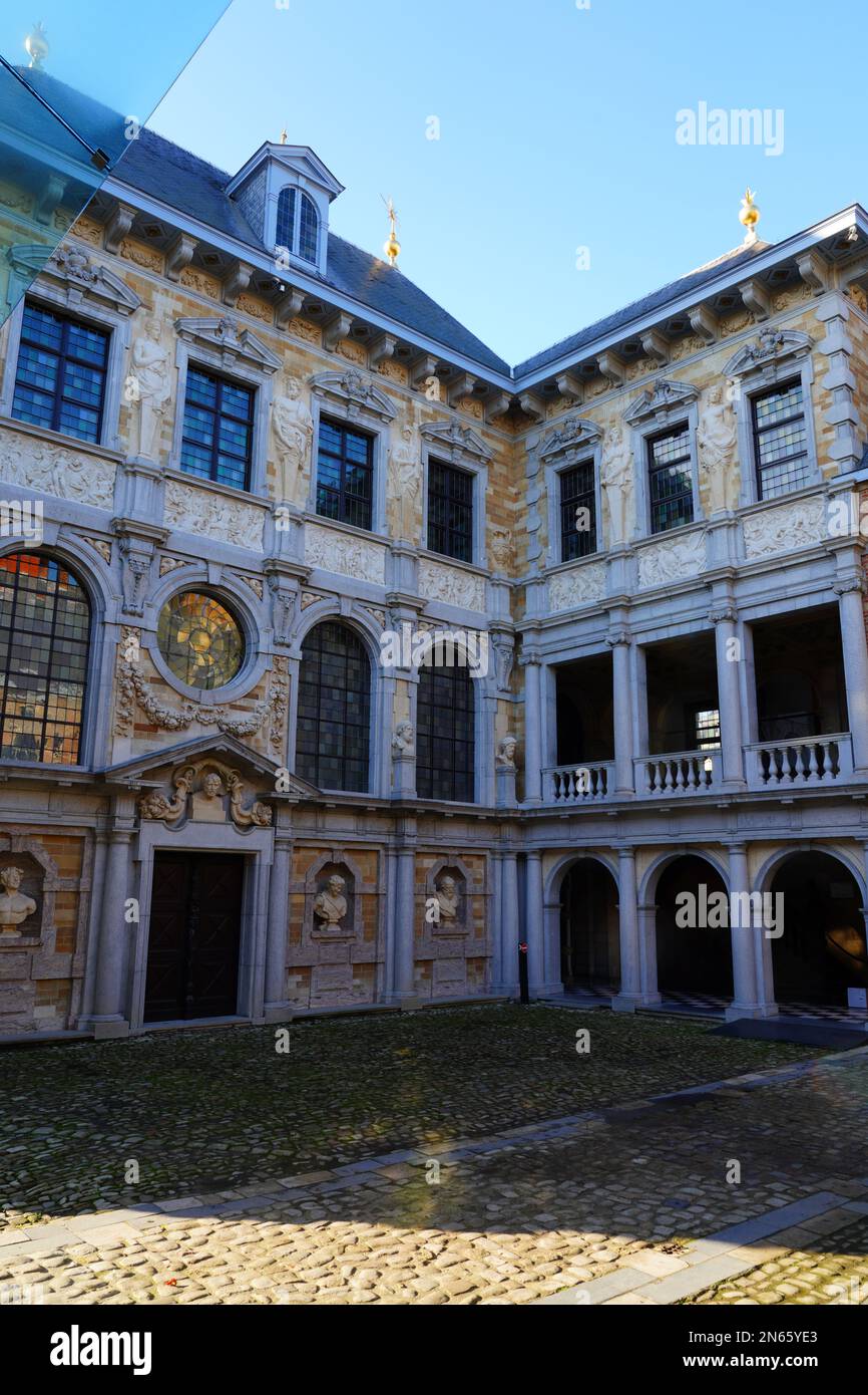 ANTWERP, BELGIUM –18 OCT 2022- View of the Rubens House (Rubenshuis), a ...