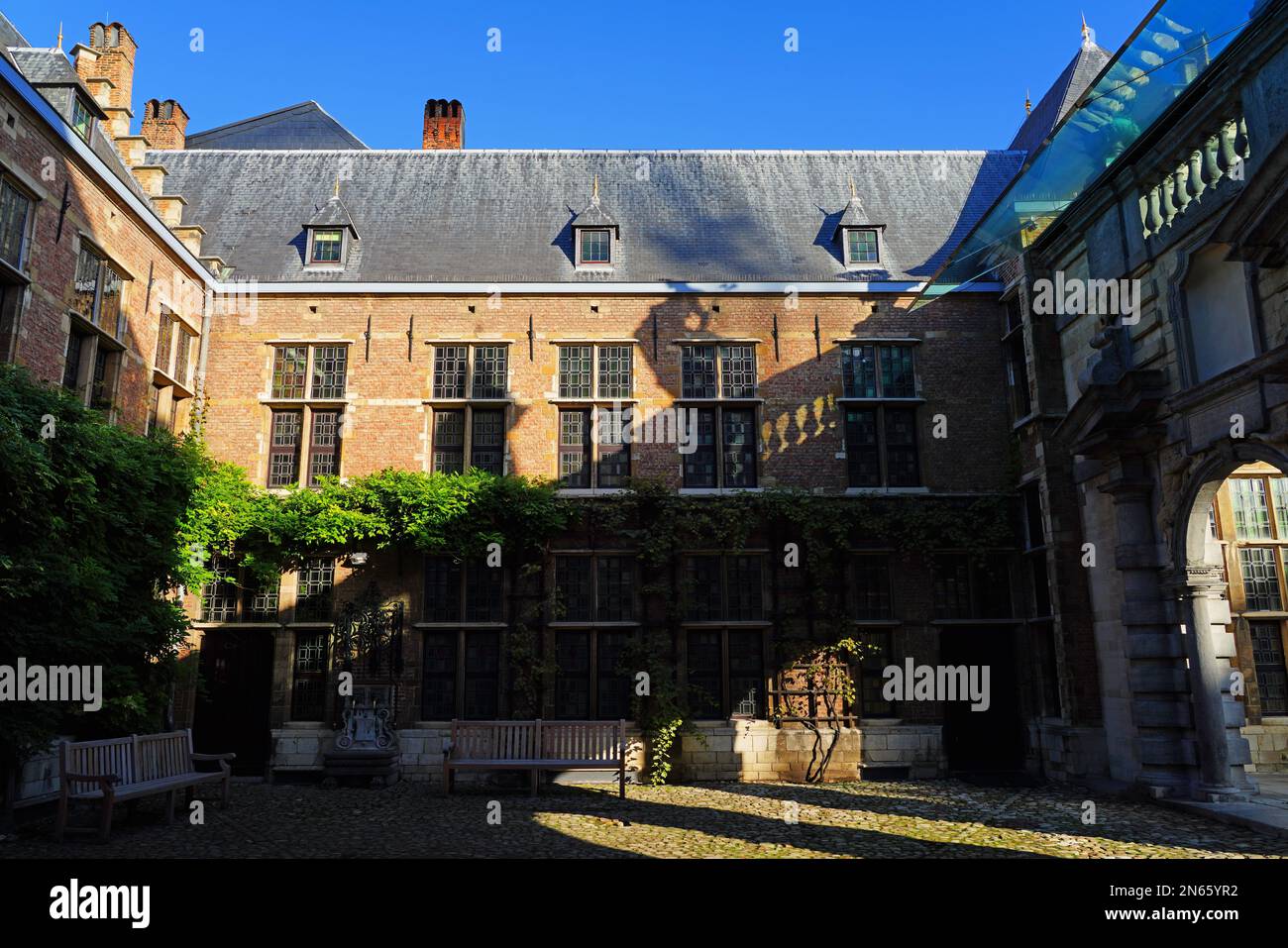 ANTWERP, BELGIUM –18 OCT 2022- View of the Rubens House (Rubenshuis), a ...