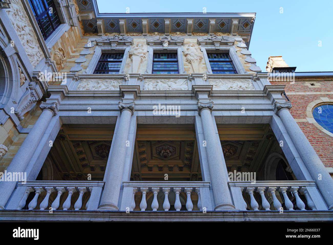 ANTWERP, BELGIUM –18 OCT 2022- View of the Rubens House (Rubenshuis), a ...