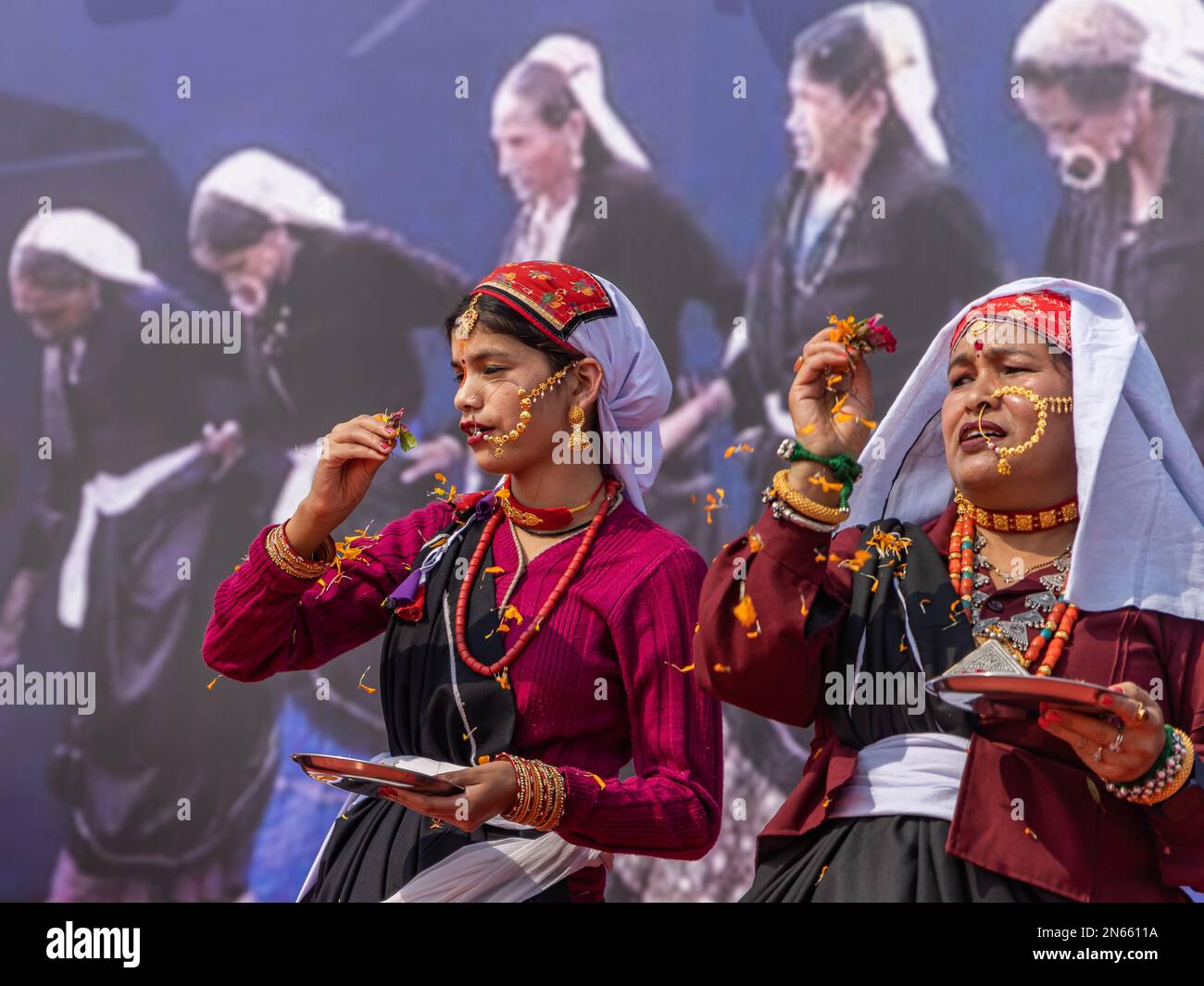 Bhotia people uttarakhand hi-res stock photography and images - Alamy