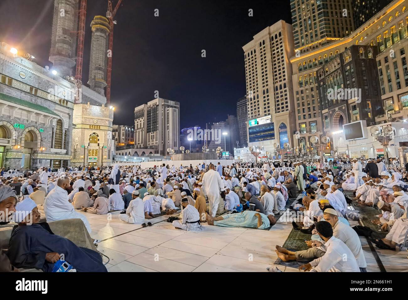 Umrah Pilgrim at Masjidil Haram, Mecca, Saudi Arabia Stock Photo - Alamy