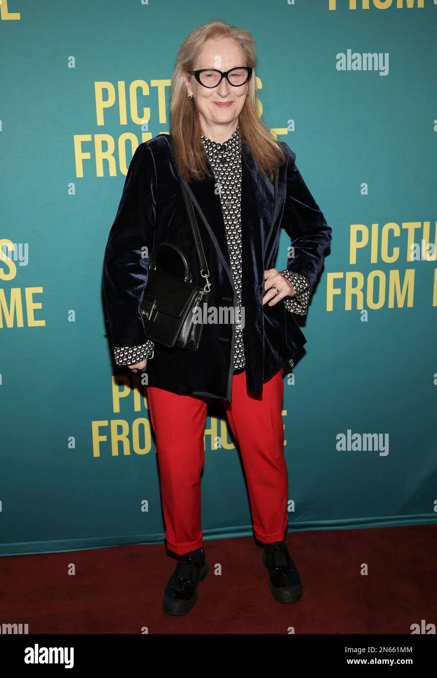 Meryl Streep attends the "Pictures From Home" Broadway opening night at ...