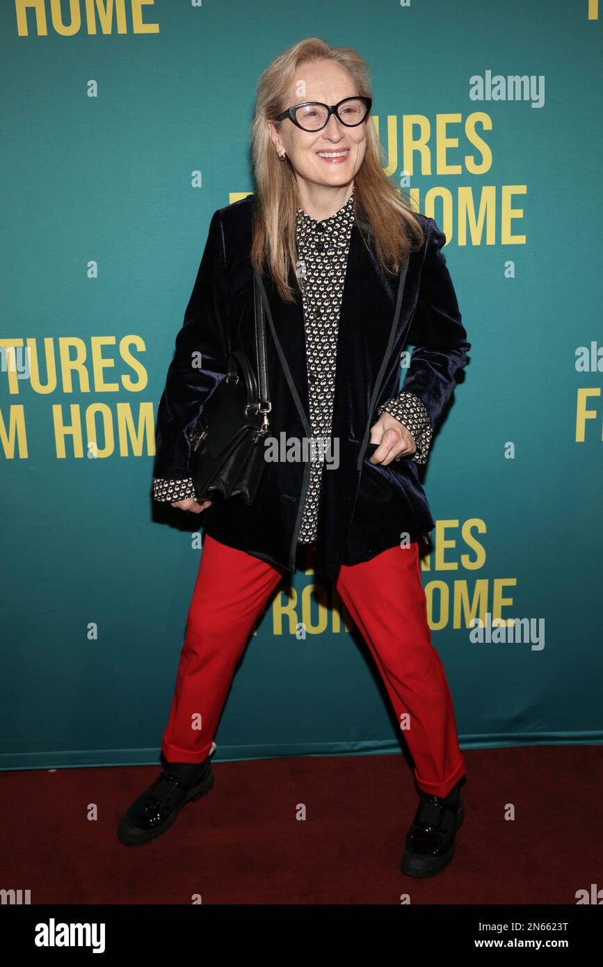 Meryl Streep attends the "Pictures From Home" Broadway opening night at ...