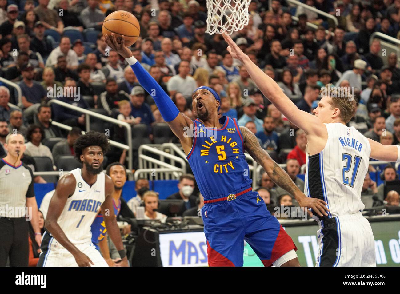 Orlando, Florida, USA, February 9, 2023, Denver Nuggets guard ...