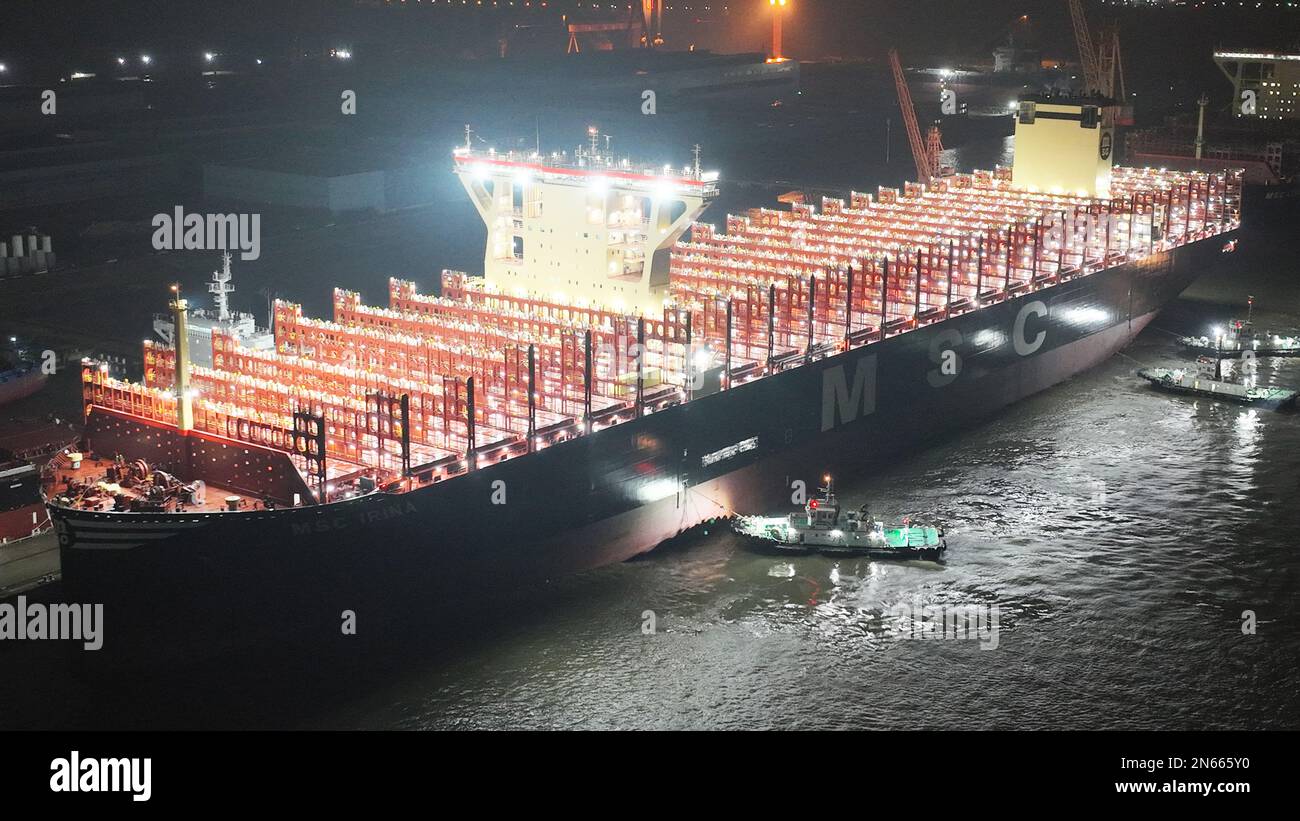 SUZHOU, CHINA - FEBRUARY 10, 2023 - The world's largest newly built ...