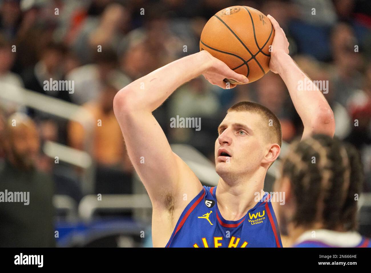 Denver nuggets center nikola jokic 15 hi-res stock photography and ...