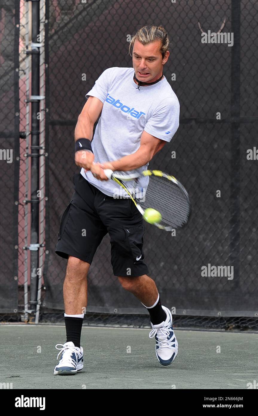 Gavin Rosdsale attends media day for the Chris Evert / Raymond James ...