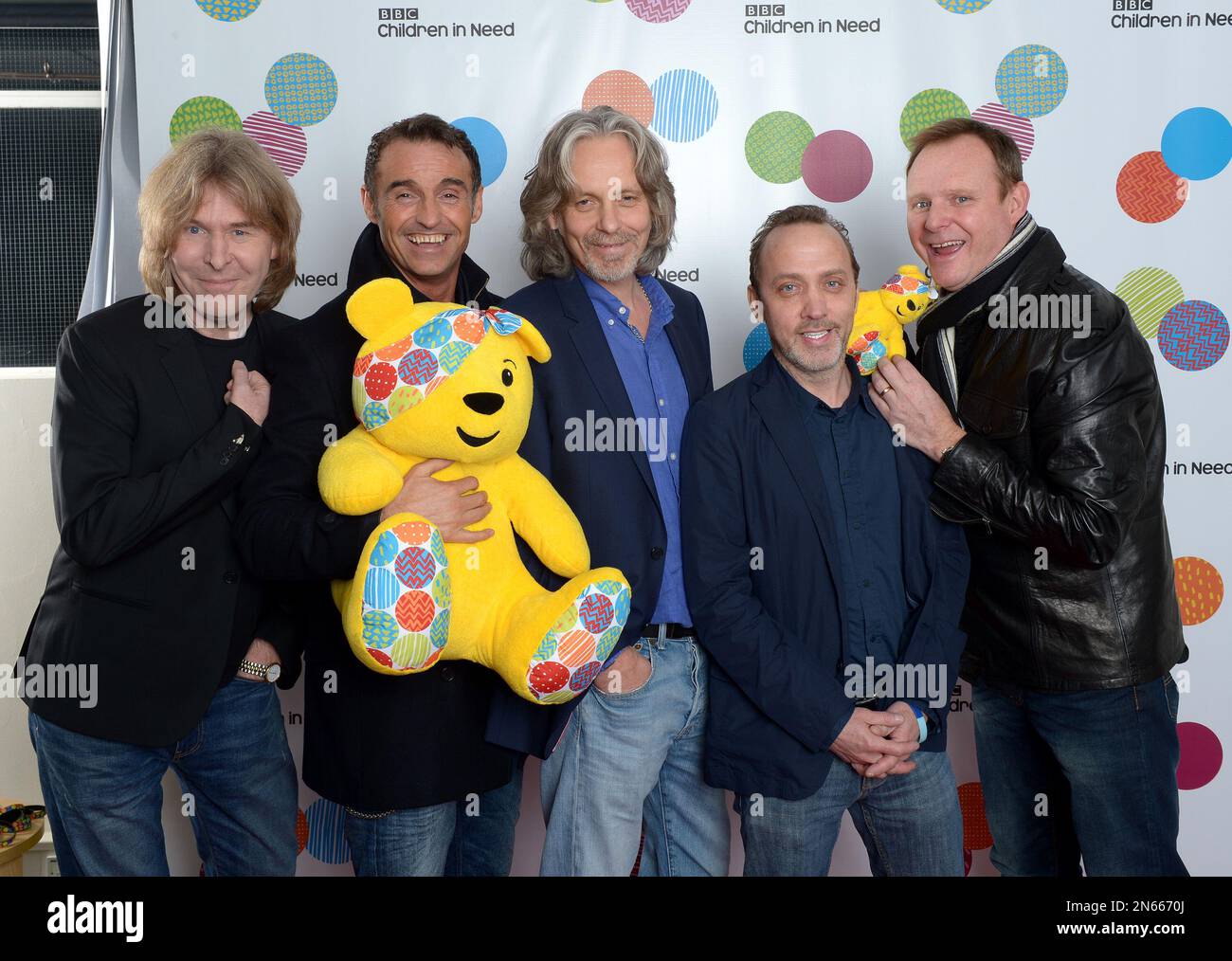 IMAGE DISTRIBUTED FOR BBC CHILDREN IN NEED - Wet Wet Wet, from left to ...