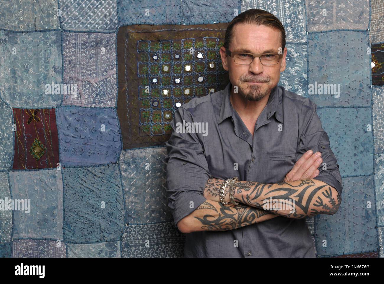 "Sons of Anarchy" creator Kurt Sutter poses for a portrait on Friday ...