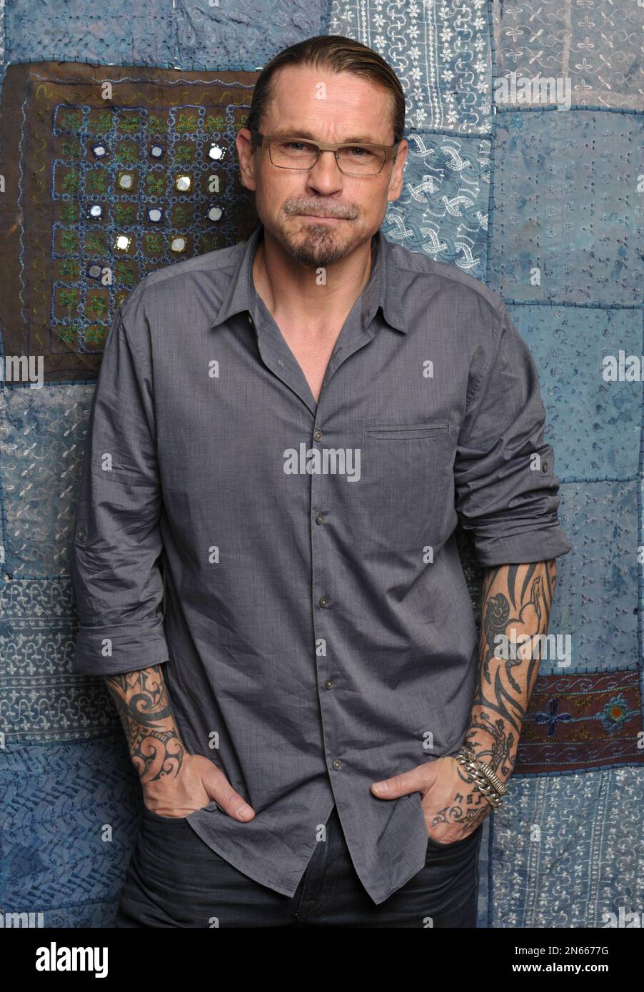 "Sons of Anarchy" creator Kurt Sutter poses for a portrait on Friday ...