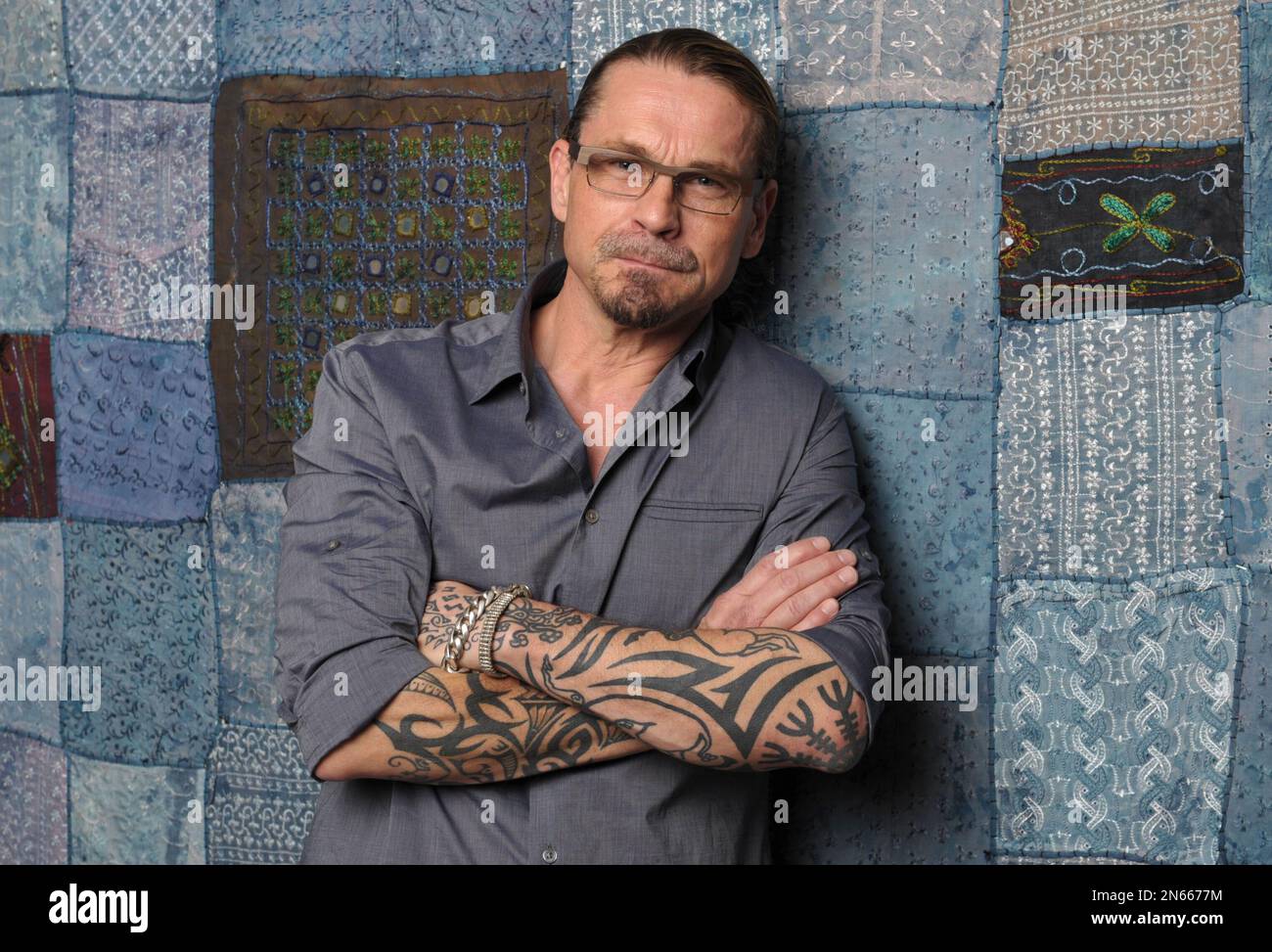 "Sons of Anarchy" creator Kurt Sutter poses for a portrait on Friday ...