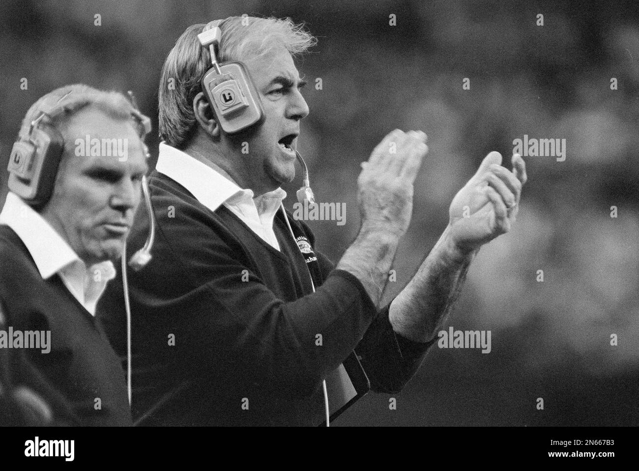 FILE - In this Dec. 13, 1982, file photo, Seattle Seahawks head coach ...