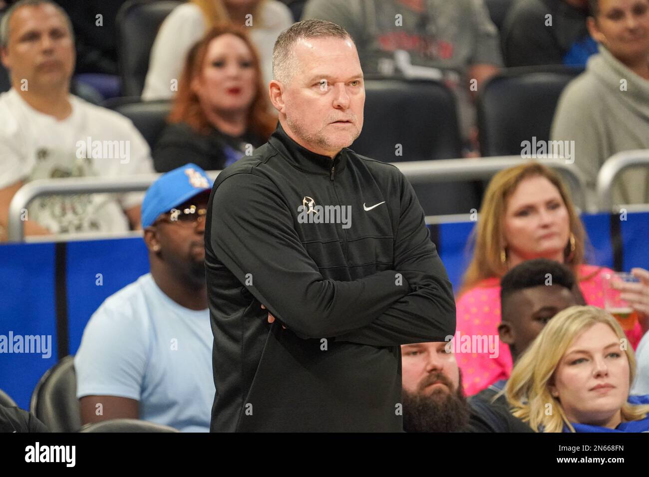 Orlando, Florida, USA, February 9, 2023, Denver Nuggets Head Coach ...