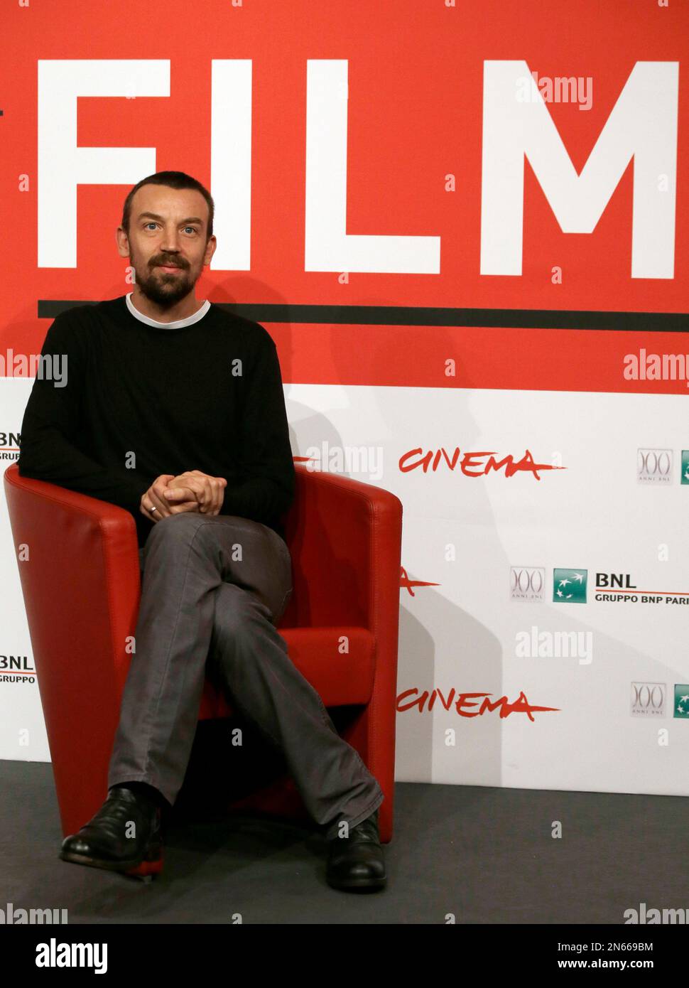 Director Alberto Fasulo poses for photographers during the photo call ...